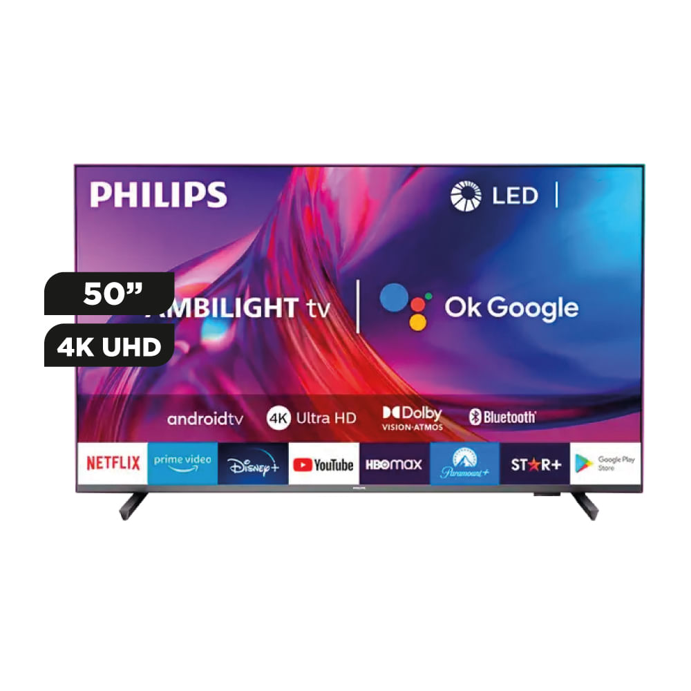 Televisor Smart UHD 4K Philips 50 pulgadas Led 50P | Compara precios ...